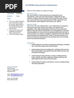 AZ-104T00A Microsoft Azure Administrator | PDF | Microsoft Azure | Computer Network
