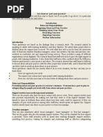 No Gossip Policy | PDF