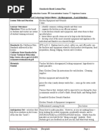 Script For Food and Beverages Service | PDF | Alcoholic Drinks | Menu