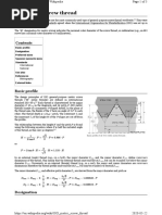 External Metric ISO Thread Table Chart Sizes M20 - M55 - Engineers Edge ...