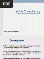 Architecture of Job Portal Web Application | PDF