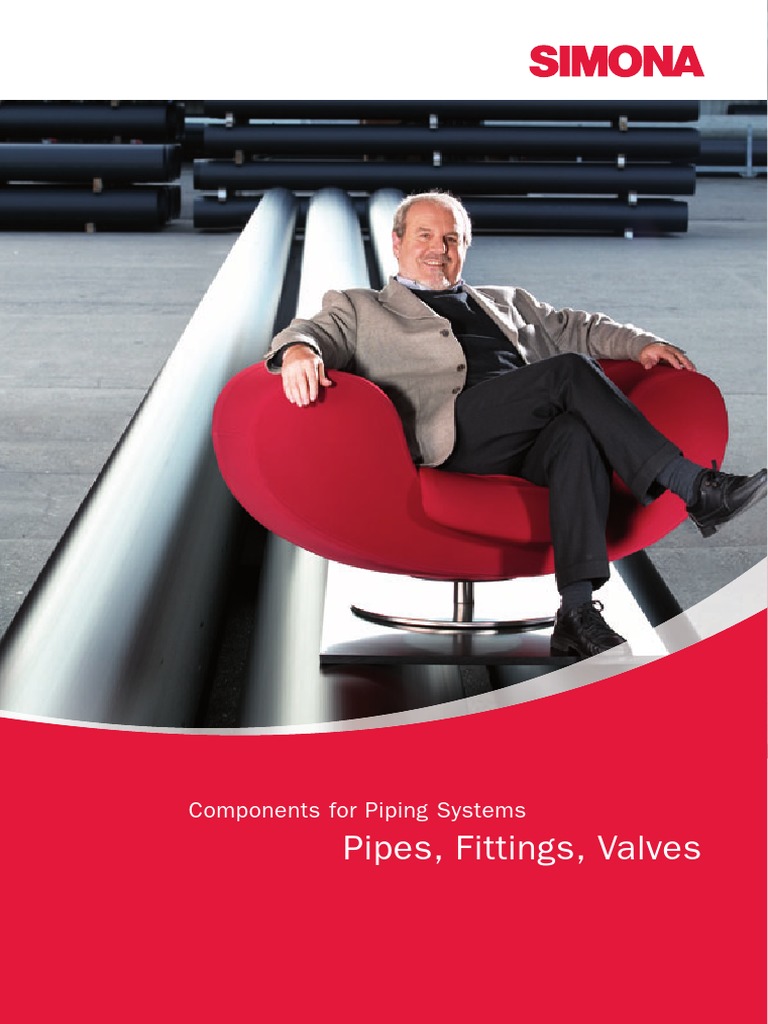 Simona-Catalogo Pipes & Fittings & Valves | PDF | Pipe (Fluid ...