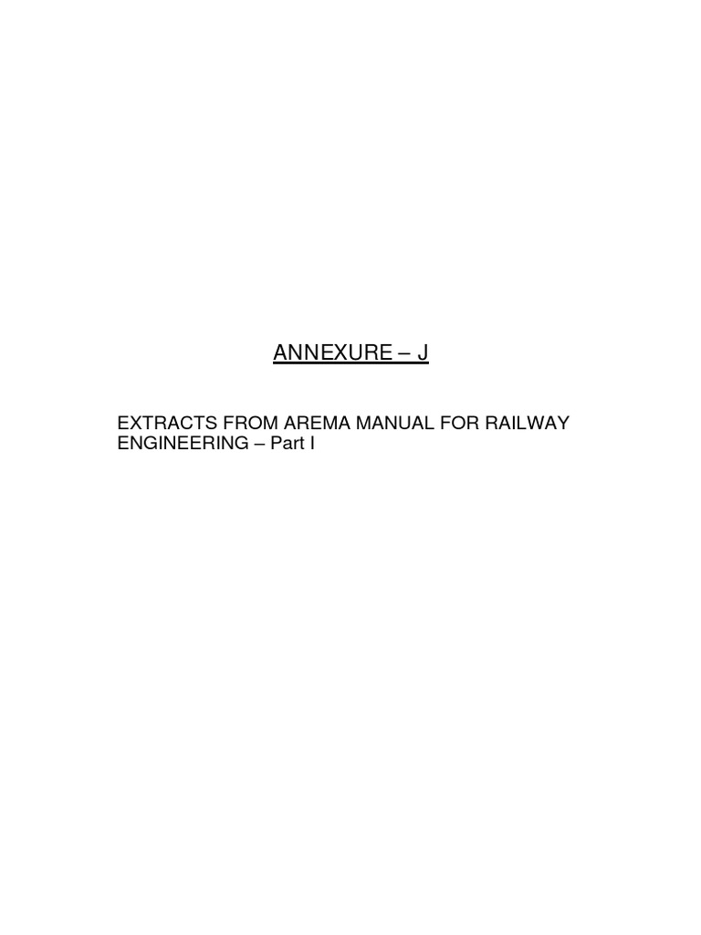AREMA Railway Engineering Guide | PDF | Technology & Engineering