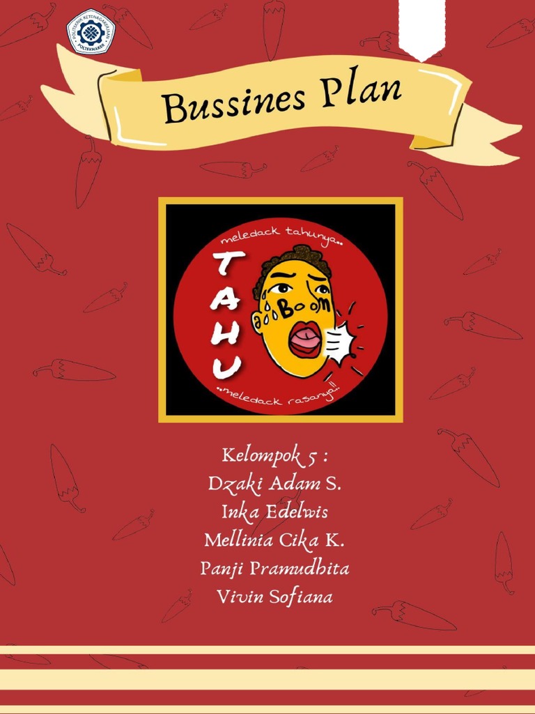 CONTOH Bussines Plan Tahu BOM - Kel.5 | PDF