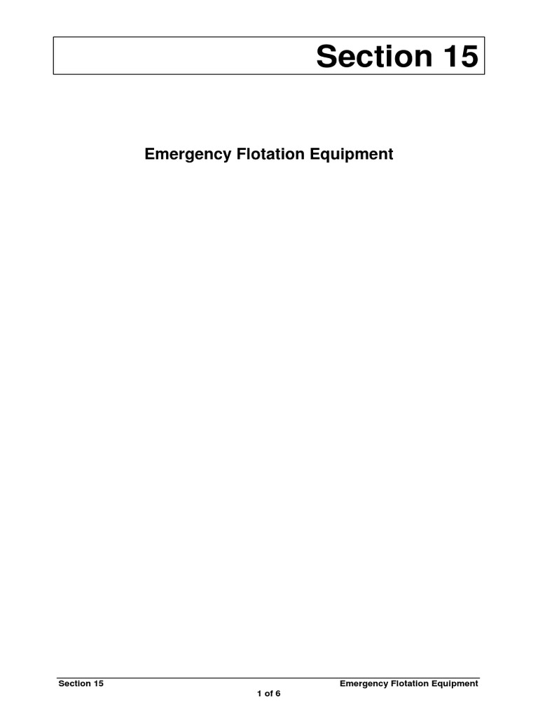 Helicopter Emergency Flotation System | PDF | Switch | Aircraft