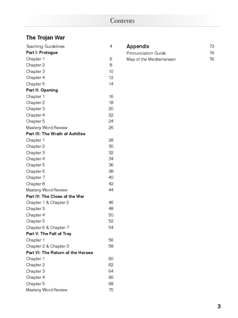 Trojan War Student Sample 1 | PDF | Paris (Mythology) | Trojan War