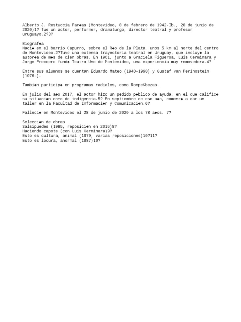 Alberto Restuccia | PDF