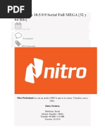 Como Instalar Nitro Pro 9 PDF | PDF | Juegos y actividades | Informática
