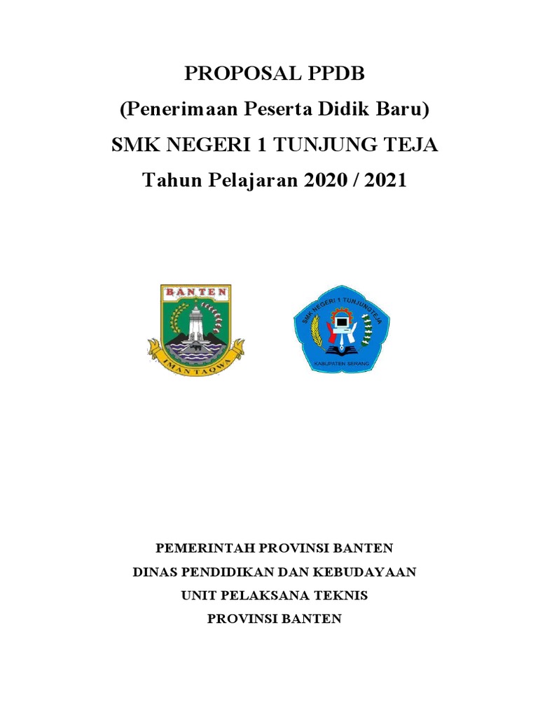 PROPOSAL PPDB Selesai | PDF