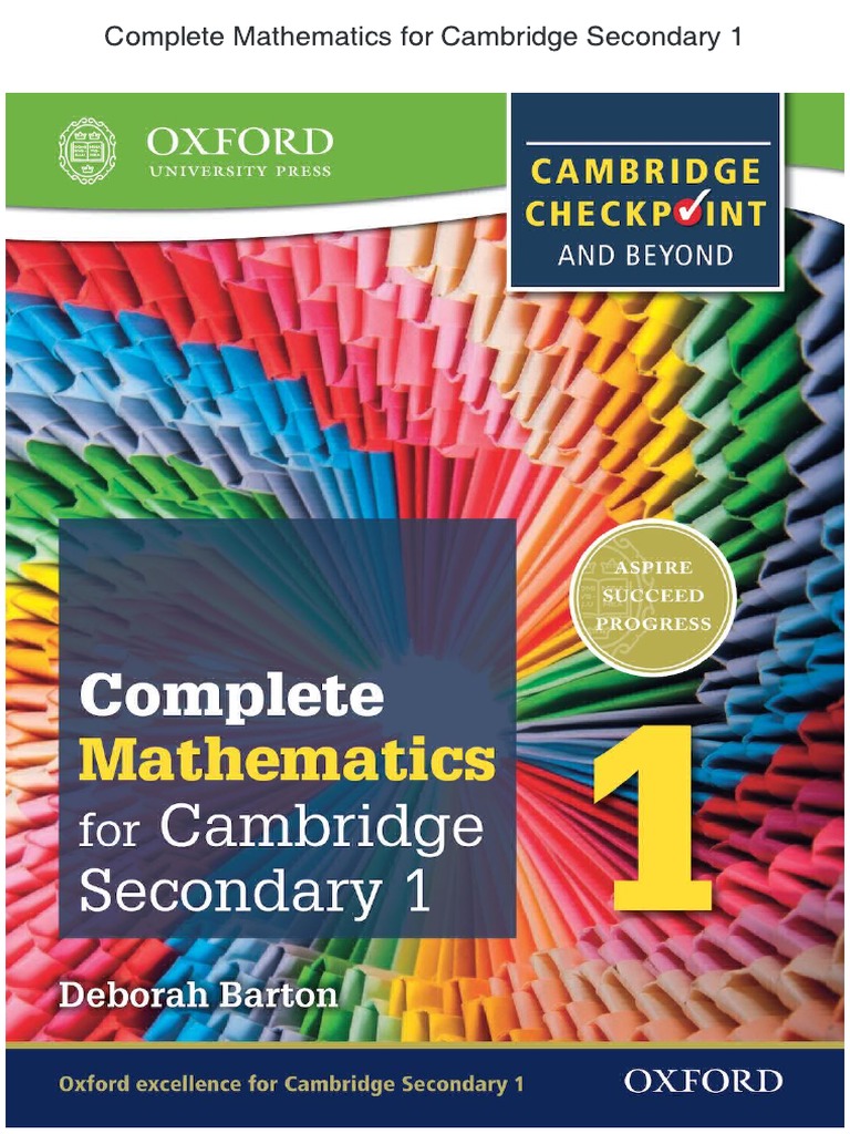 Complete Mathematics For Cambridge Secondary 1 | PDF