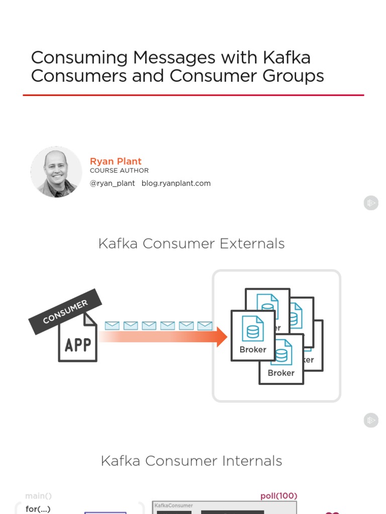Consuming Messages With Kafka Consumers and Consumer Groups: Ryan Plant ...