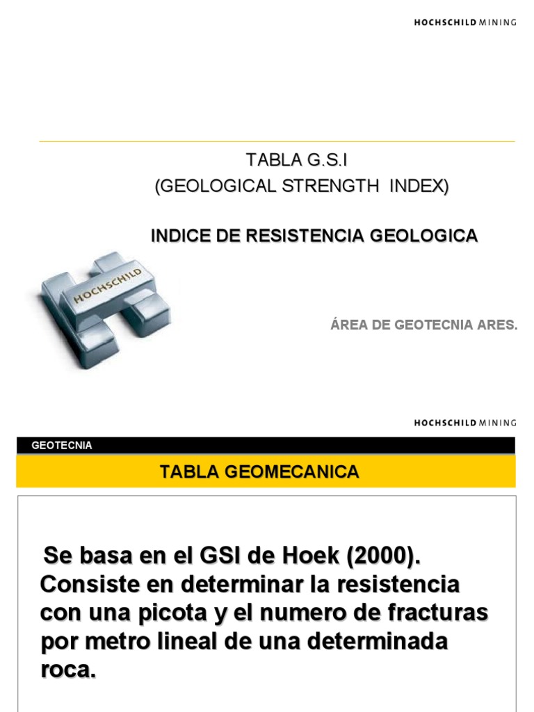 Aplicacion Tabla Gsi | PDF