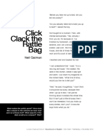 Click Clack The Rattle Bag | PDF | Experience | Storytelling
