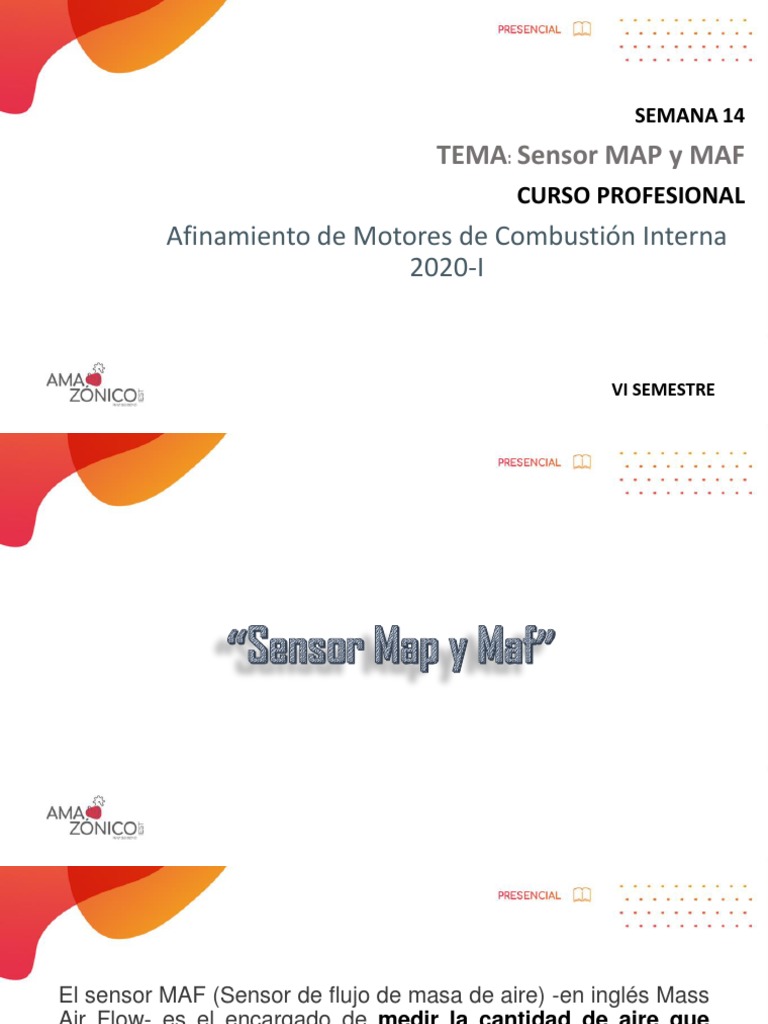 Sensor Map y Maf | PDF | Electrónica | Motor diesel