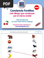 Conciencia Fonológica - Sonido Final | PDF