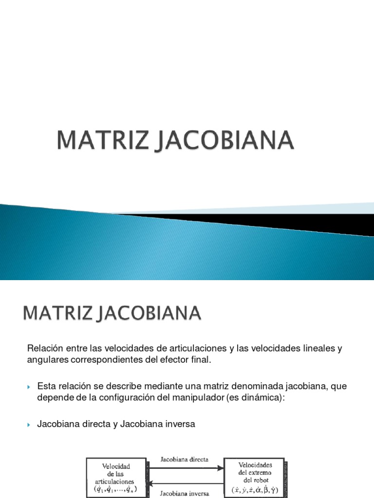4 - Jacobiano | PDF | Matriz (Matemáticas) | Determinante