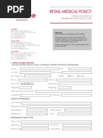 MSH Claim Form Dubai - GCC | PDF