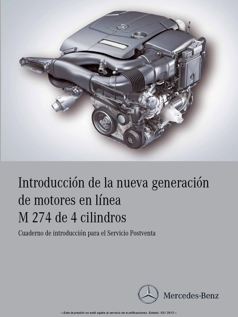 Motor m274 | PDF | Pistón | Motor de combustión interna