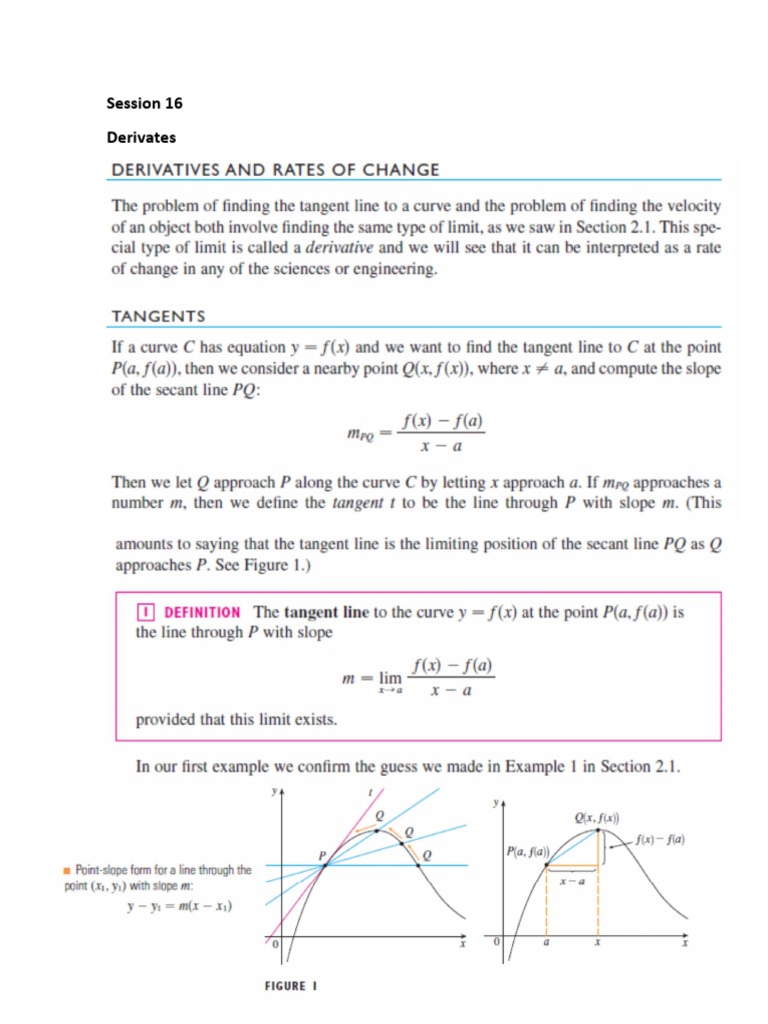 An Introduction to Derivatives: Calculating and Applying Rates of ...