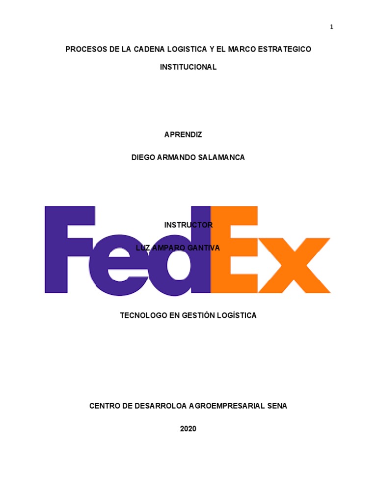 Flujograma Fedex | PDF | Fed Ex | Logística