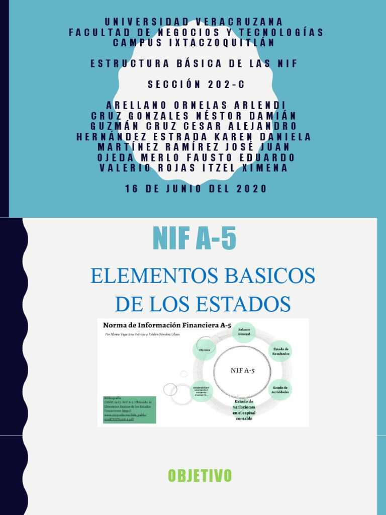 Nif A-5 Exposicion | PDF | Contabilidad | Estado de resultados