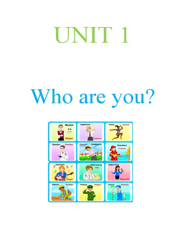 Unit 1: Who Are You? | PDF