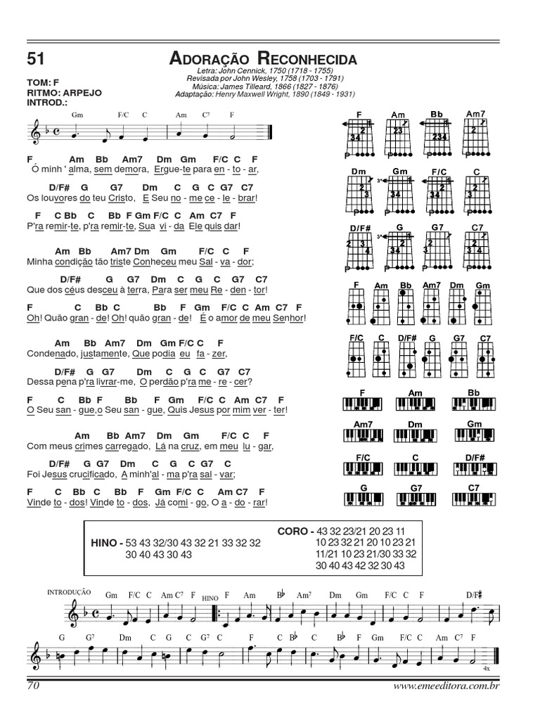 Harpa Cristã Cifrada | PDF