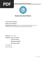 Business Research Methods Questions Paper PDF | PDF | Sampling ...