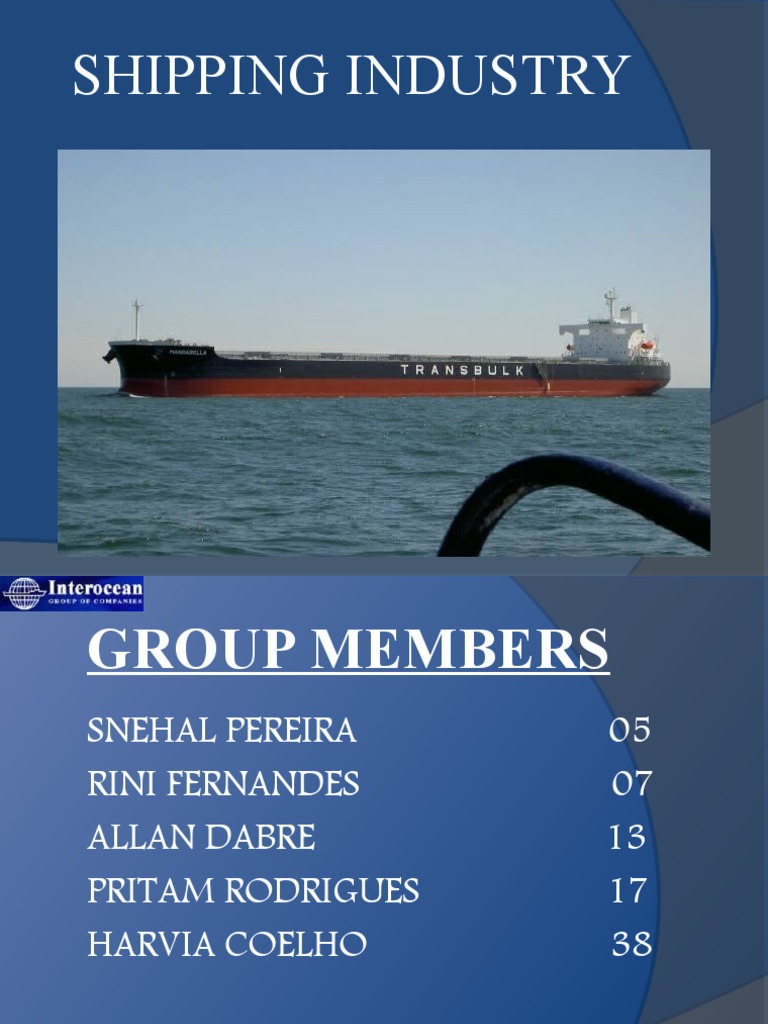 Shipping Industry | PDF | Ships | Bill Of Lading