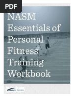 NASM OPT Programming Template (PDF, 39k) | PDF | Strength Training ...