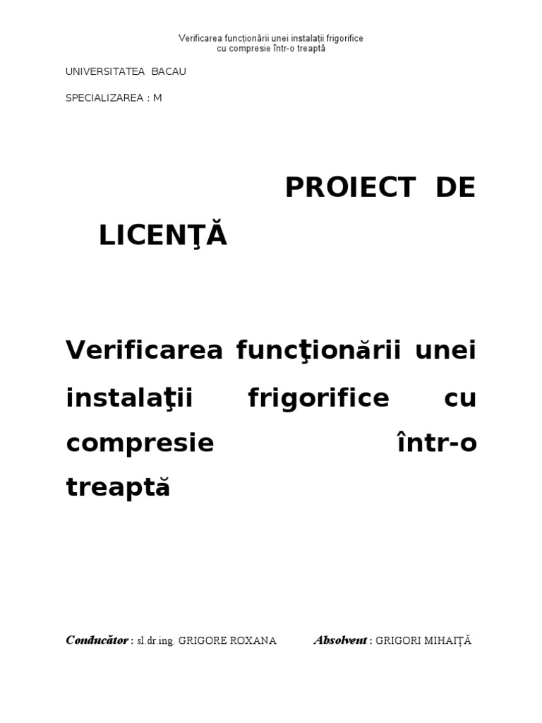 Proiect de Licenta 99% | PDF