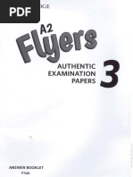Movers 2 Answer Key | PDF