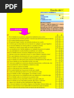 ESCALA DE CLIMA FAMILIAR FES Peru | PDF