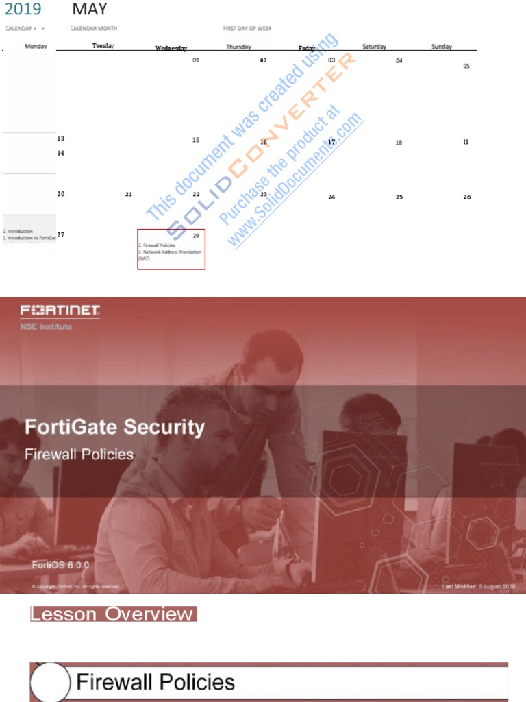Module 2 - Firewall Policies | PDF | Ip Address | Firewall (Computing)