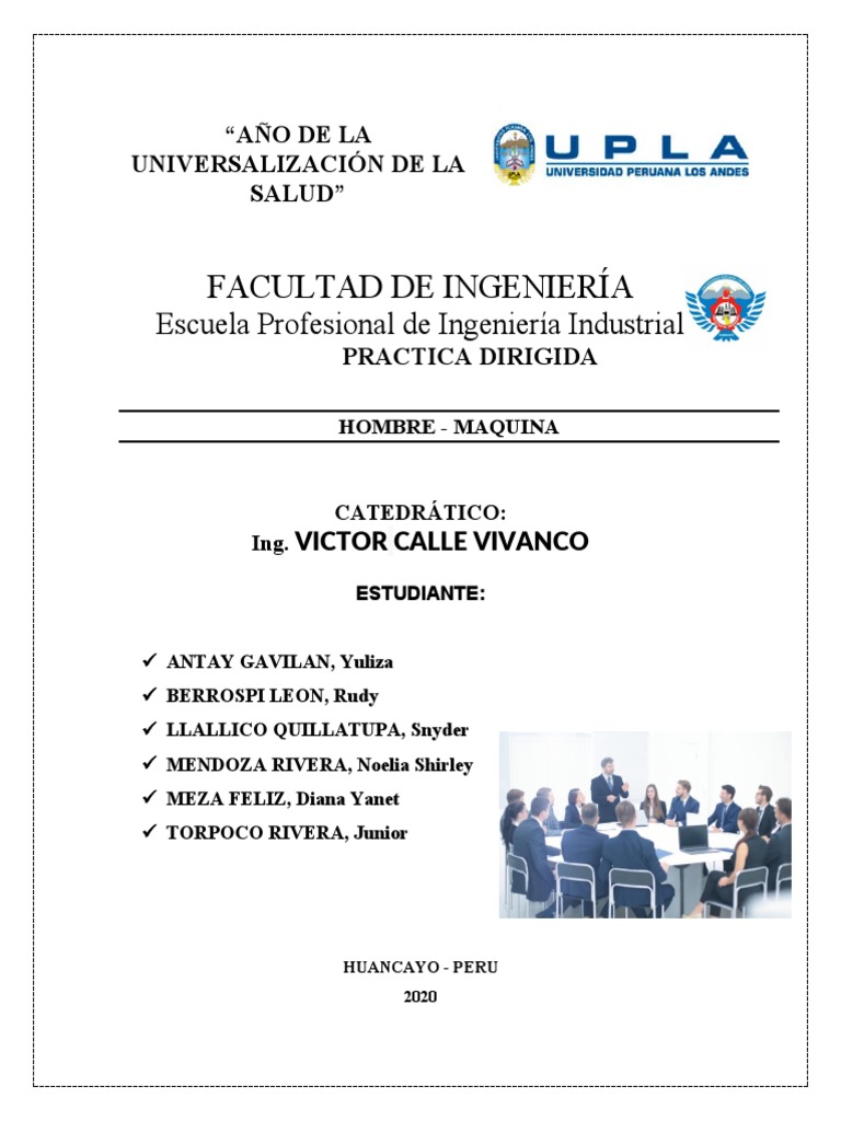 Practica Dirigida | PDF