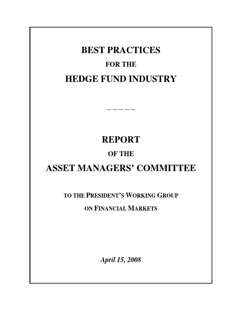 AMC Report | PDF | Hedge Fund | Valuation (Finance)