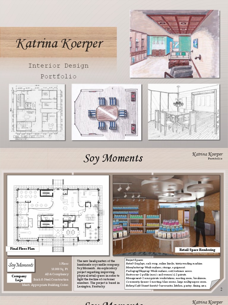 Interior Design Slide Presentation | PDF | Stairs | Leadership In ...