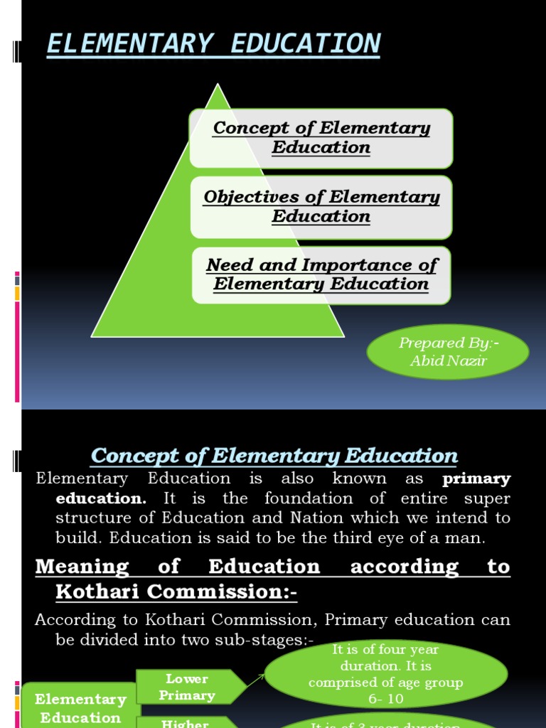 Elementary Education | PDF | Primary Education | Behavior Modification