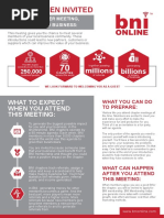 BNI 1-2-1 - Bio Sheet Format | PDF | Knowledge | Cognitive Science