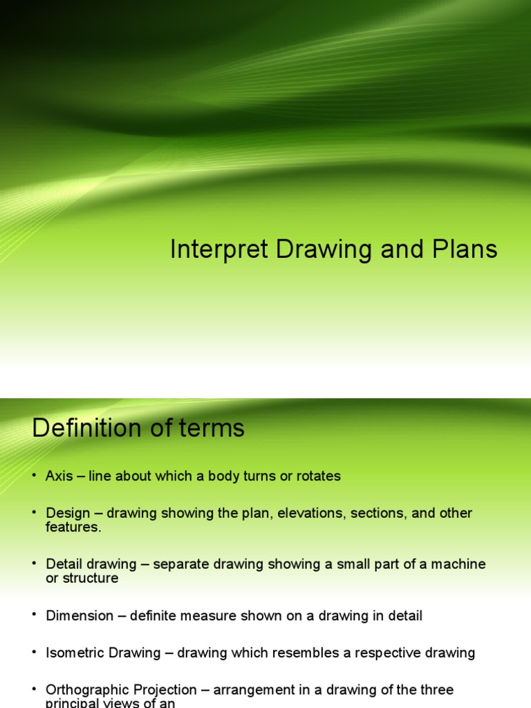 Interpret Drawing and Plans | PDF | Drawing | Geometry
