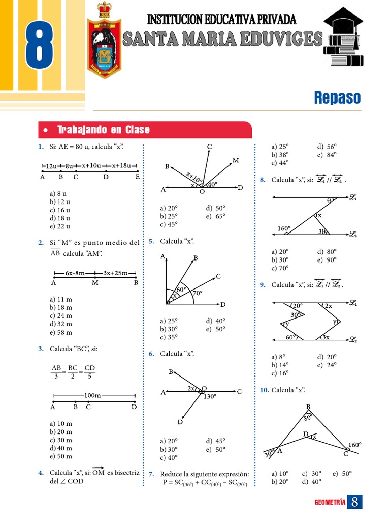 Repaso 1ro Clase | PDF