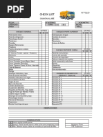Check List Transporte de Carga | PDF | Vehículos | Transporte