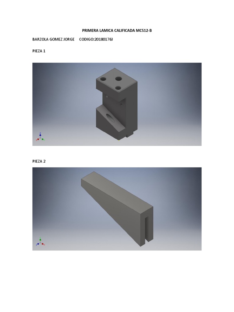Primera Lamica Calificada Mc512 | PDF