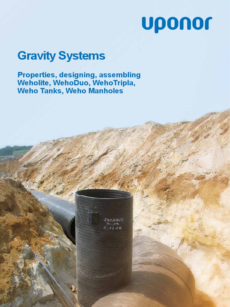 Uponor Infra Gravity Systems ENG PDF | PDF | Sanitary Sewer | Pipe ...