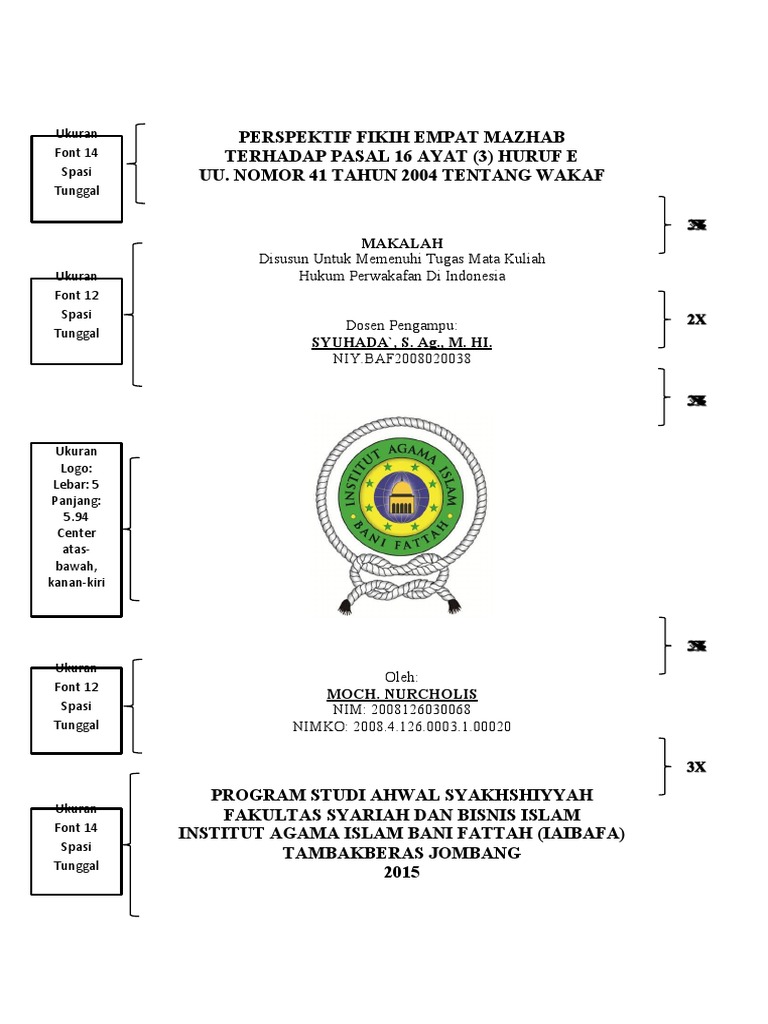 TPKI Part 3 Contoh Cover Luar-Dalam | PDF | Karier & Perkembangan | Seni & Disiplin Bahasa