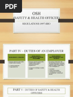 OSH Management System | PDF | Occupational Safety And Health | Safety
