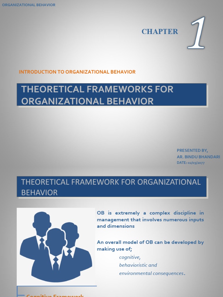 Theoretical Frameworks in Organizational Behavior | PDF | Behaviorism ...