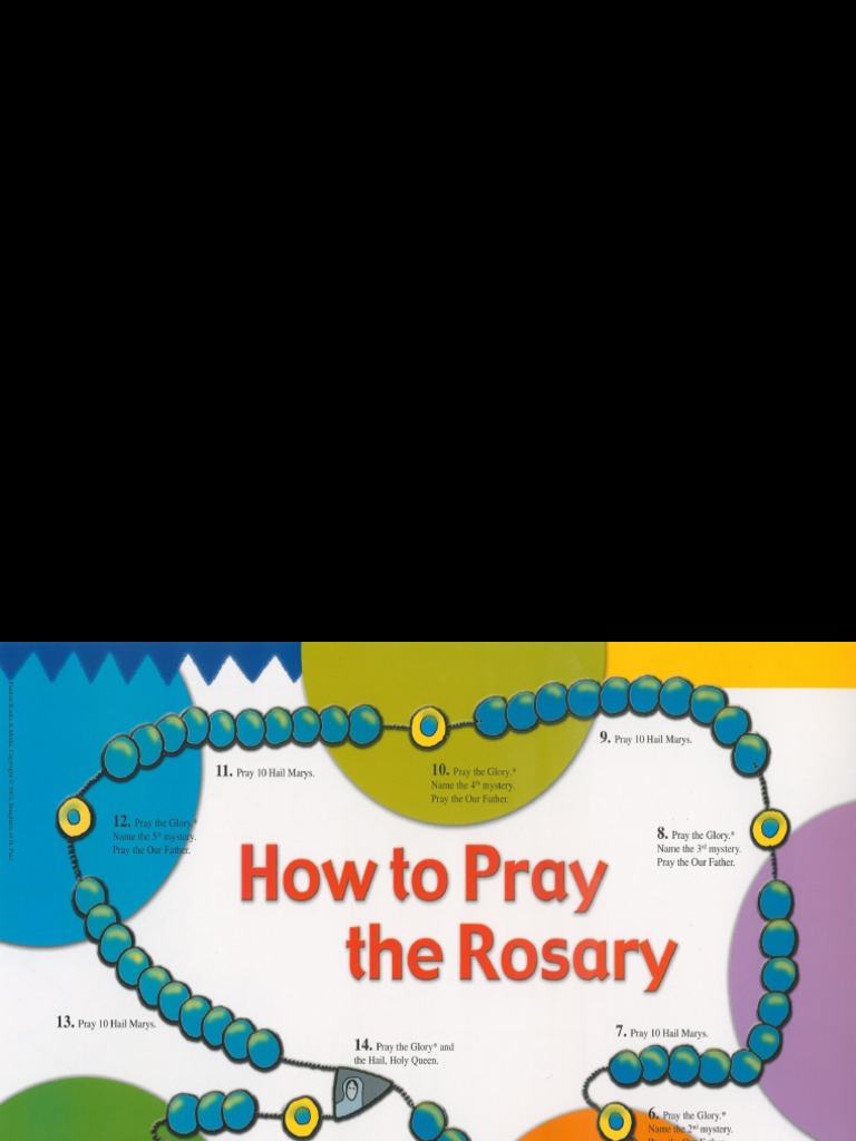 The Rosary Joyful Mysteries | PDF | Lord's Prayer | God The Father