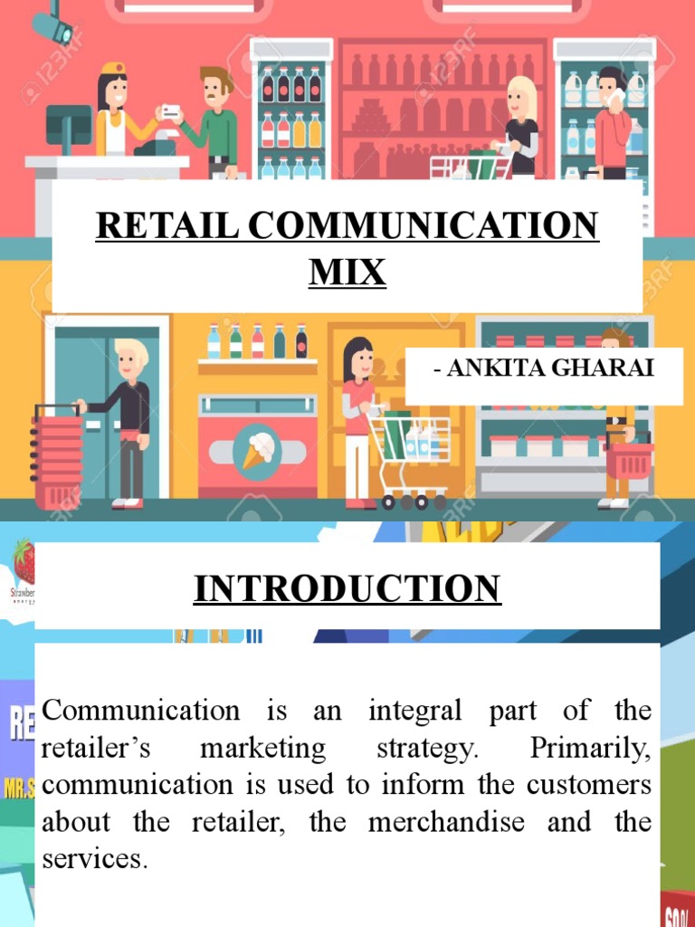 Retail Communication Mix | PDF | Retail | Brand
