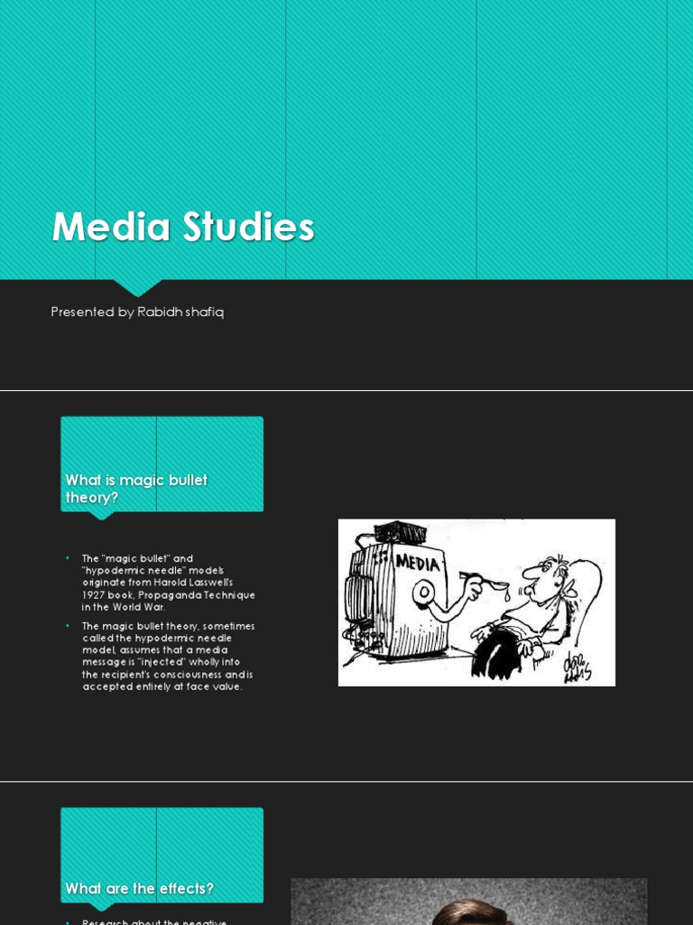 Media Studies Assignment | PDF